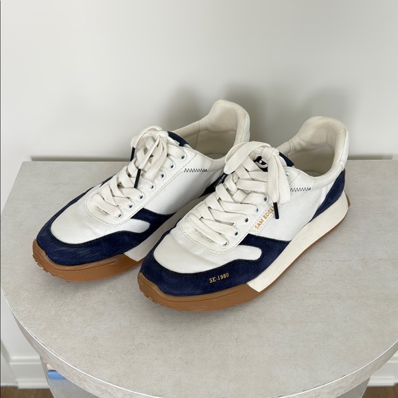 Sam Edelman | Shoes | Sam Edelman Navy Multi Layla Sneakers | Poshmark